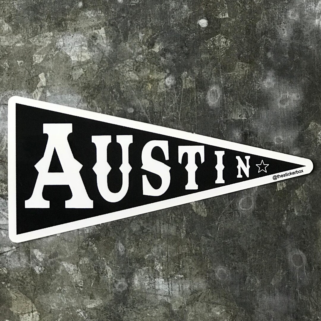 Vinyl Sticker sticker Decal Vinyl Decal Austin Sticker - Etsy