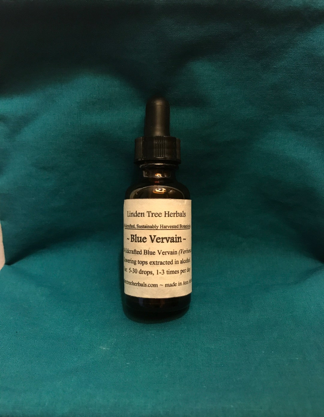 Blue Vervain Herbal Tincture (verbena Hastata) // Wildcrafted ...