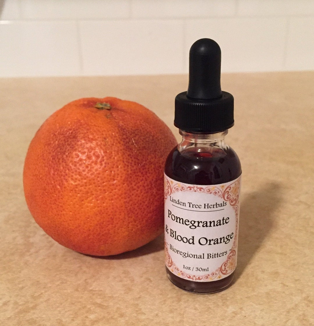 Pomegranate & Blood Orange Bitters // Wildcrafted Digestive and ...
