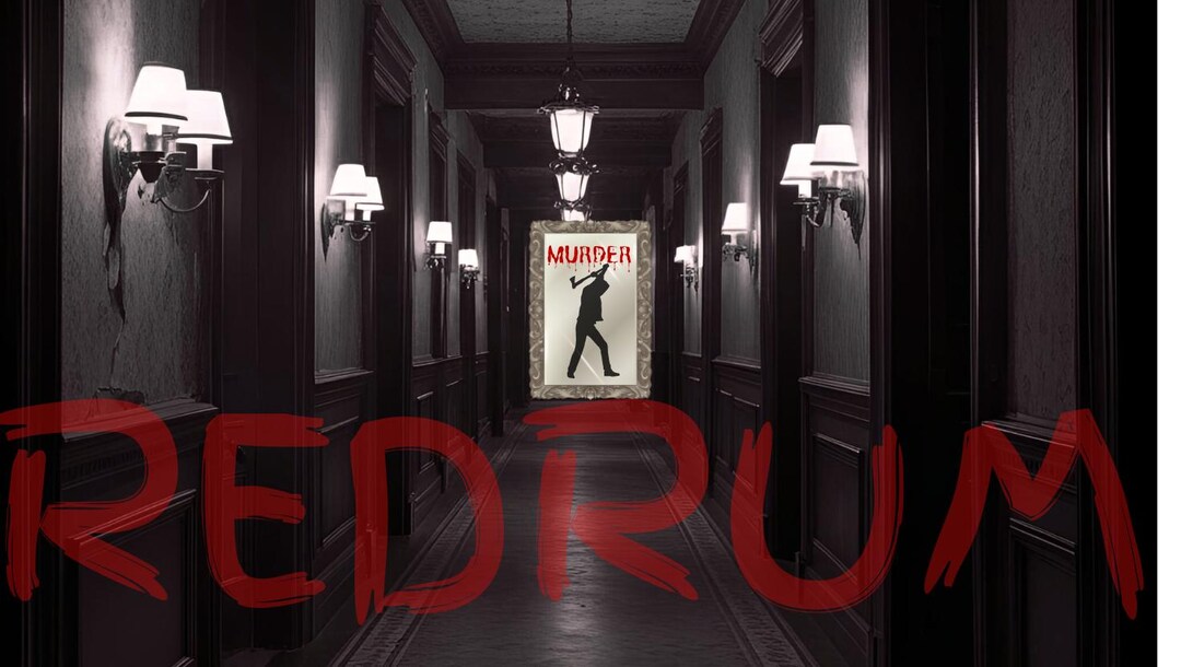 Redrum Cross Stitch Pattern (PDF) - Inspired by Stephen King's the ...