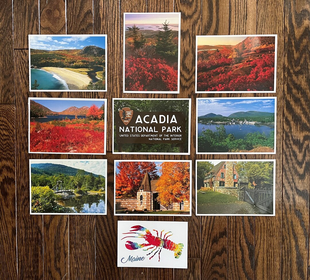 Maine USA Postcards - Etsy