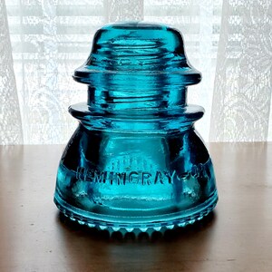 Vintage 1960s Green Glass Hemingray-42 Insulators CD154 - Etsy