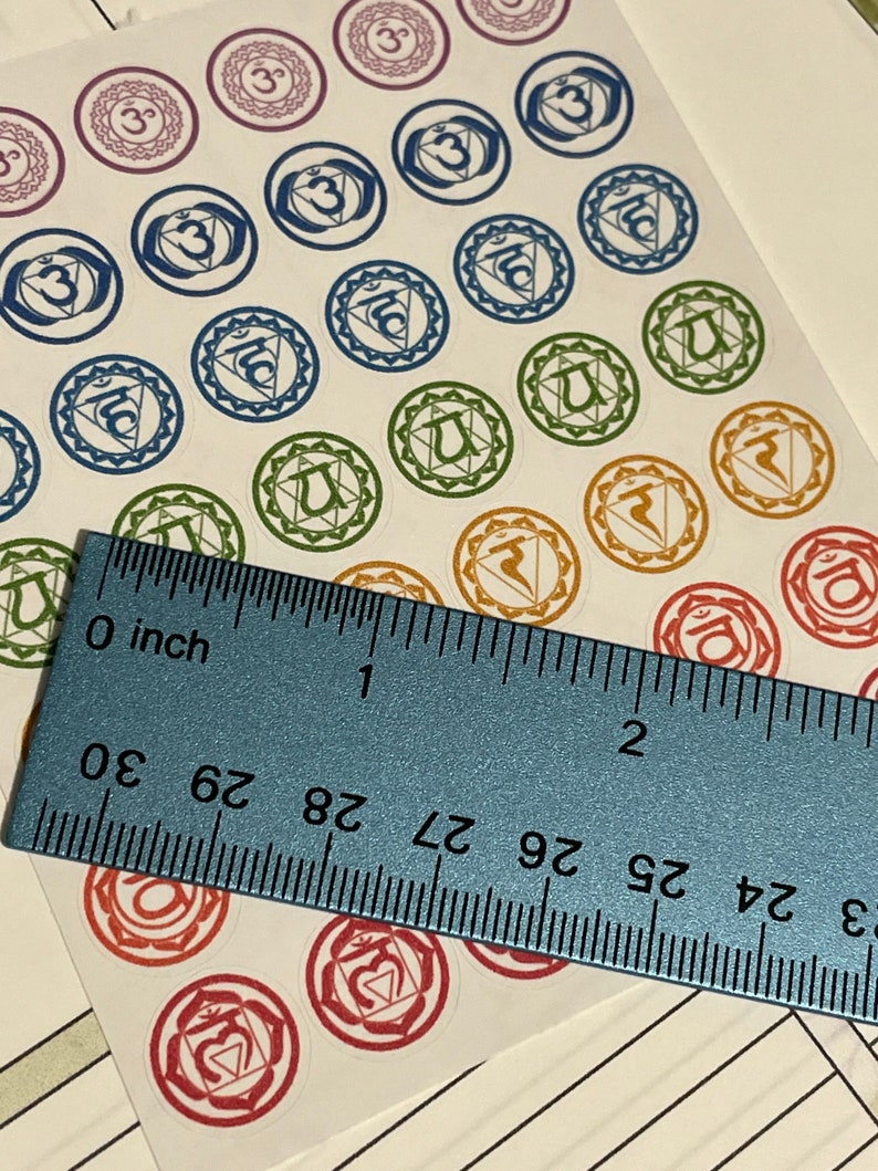Chakra Stickers - Etsy