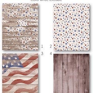 Planner Cover July Stars and Stripes 4th of July Summer - Etsy