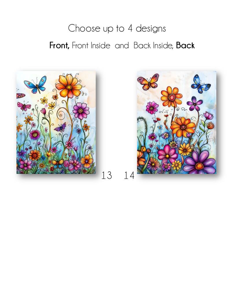 Notebook Cover | Planner Cover | Teacher | Journal | Flowers and ...
