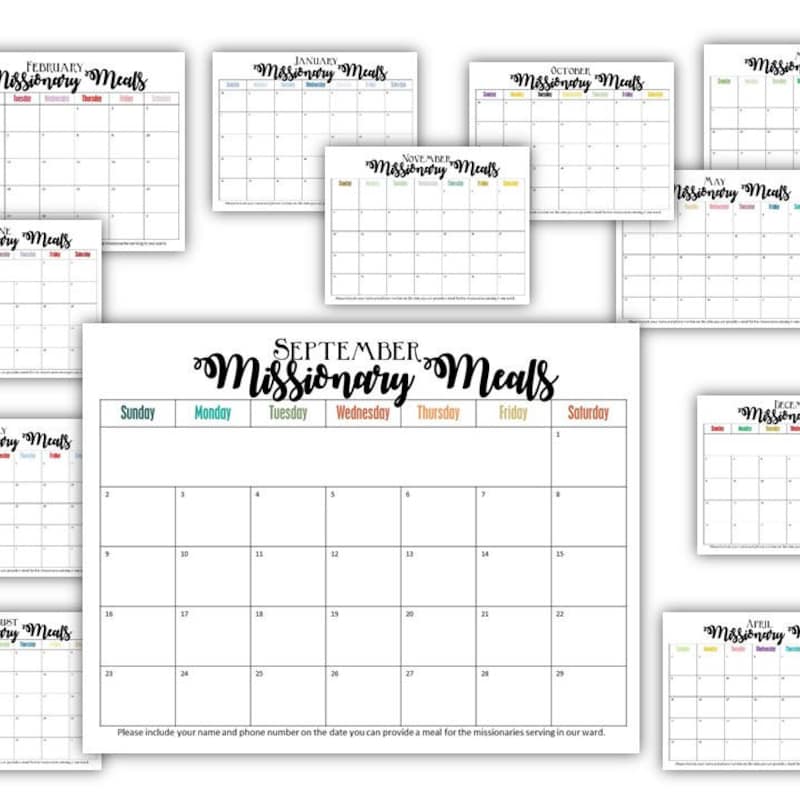 2026 Lds Calendar - Etsy