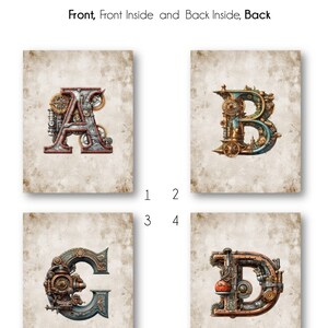 Steampunk Notebook Cover | Teacher | Happy Planner Cover | Disc Bound ...