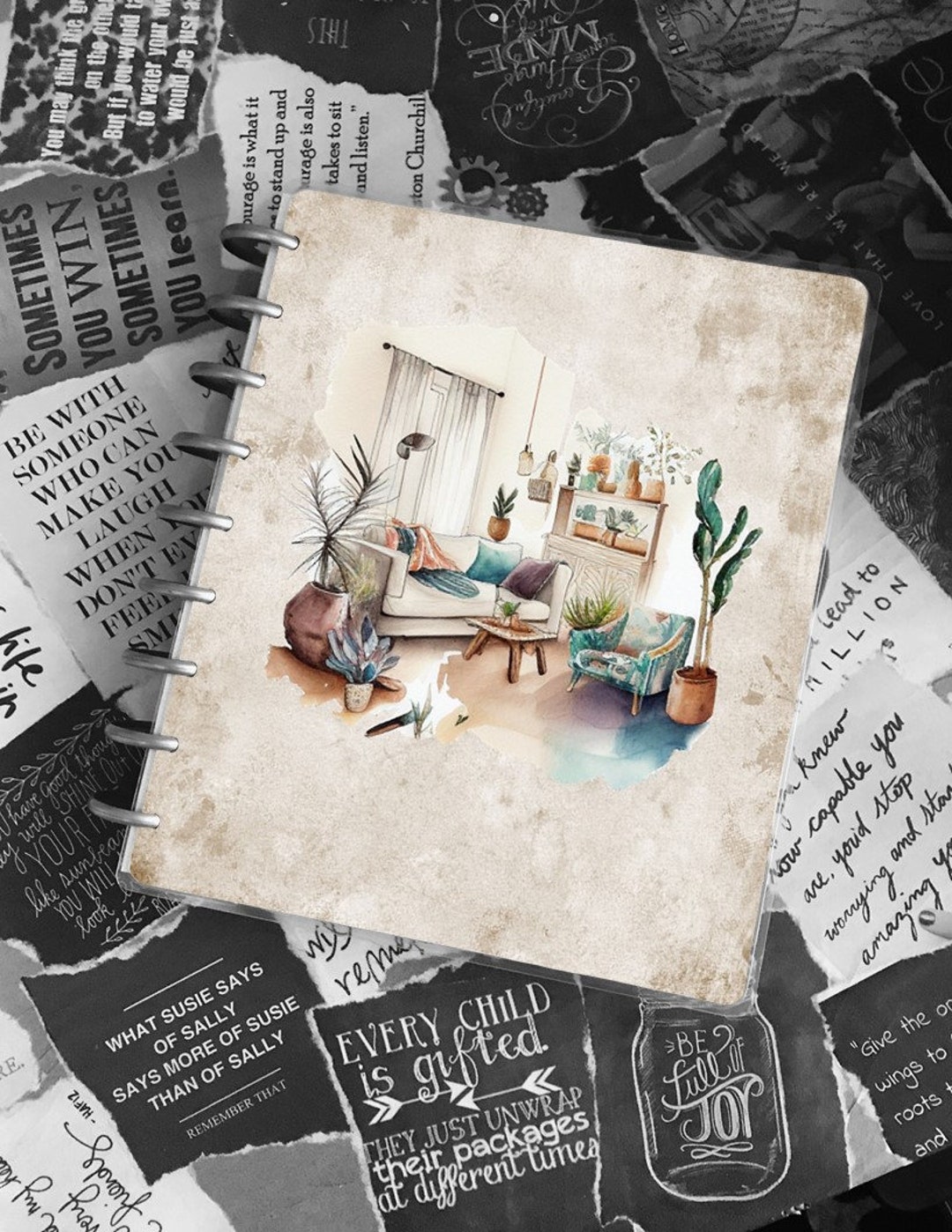 Boho Planner Cover | Notebook Cover - Etsy