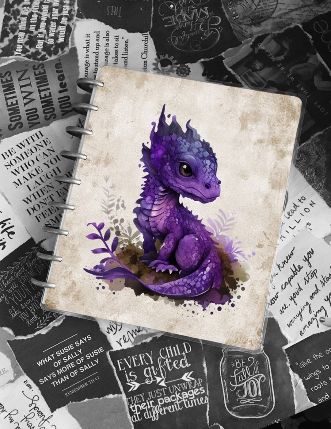 Baby Dragon Notebook Cover | Planner Cover | Dungeons and Dragons ...