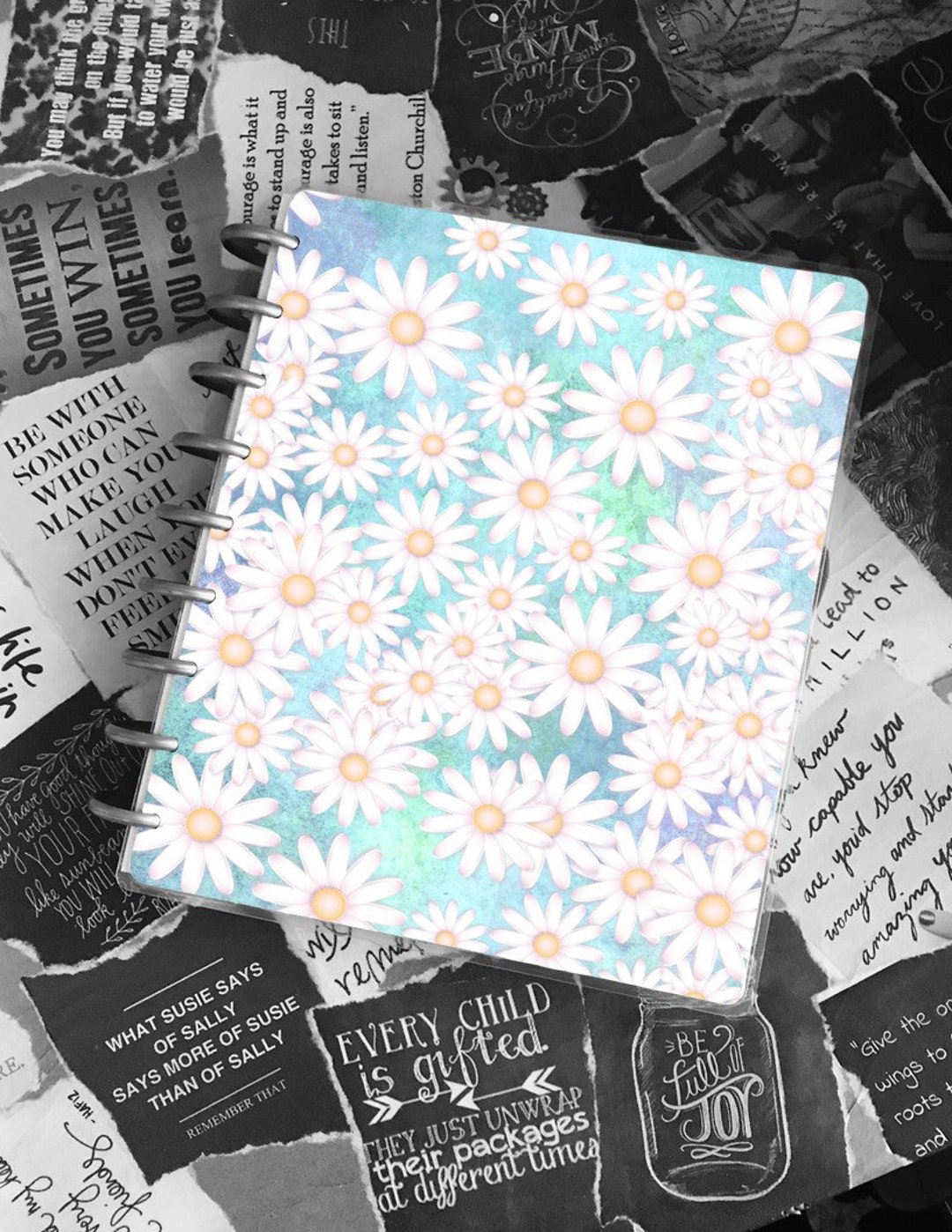 Daisy Planner Cover | Big Happy Planner | Teacher Planner - Etsy