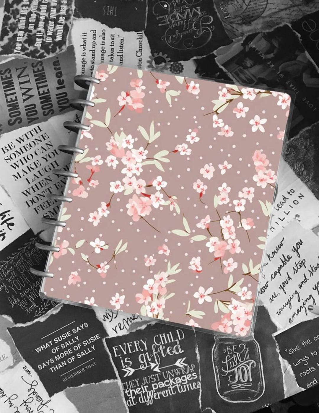 Disc Bound Plastic Cover | Teacher Notebook | Planner Cover ...