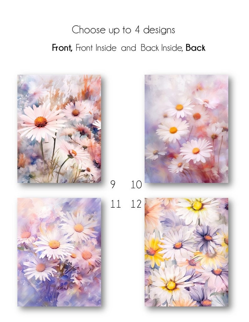 Daisy Disc Bound Plastic Cover | Teacher Notebook | Planner Cover ...