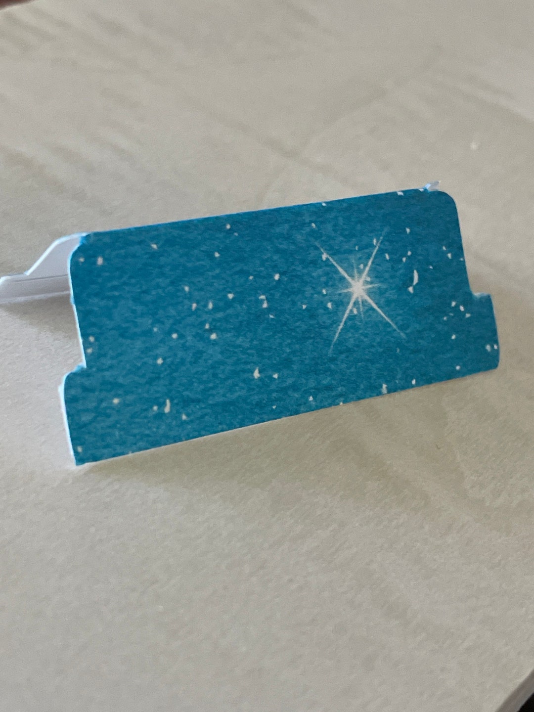 16 Galaxy Tabbed Dividers With Double Stick Tape Twilight Stars Outer ...