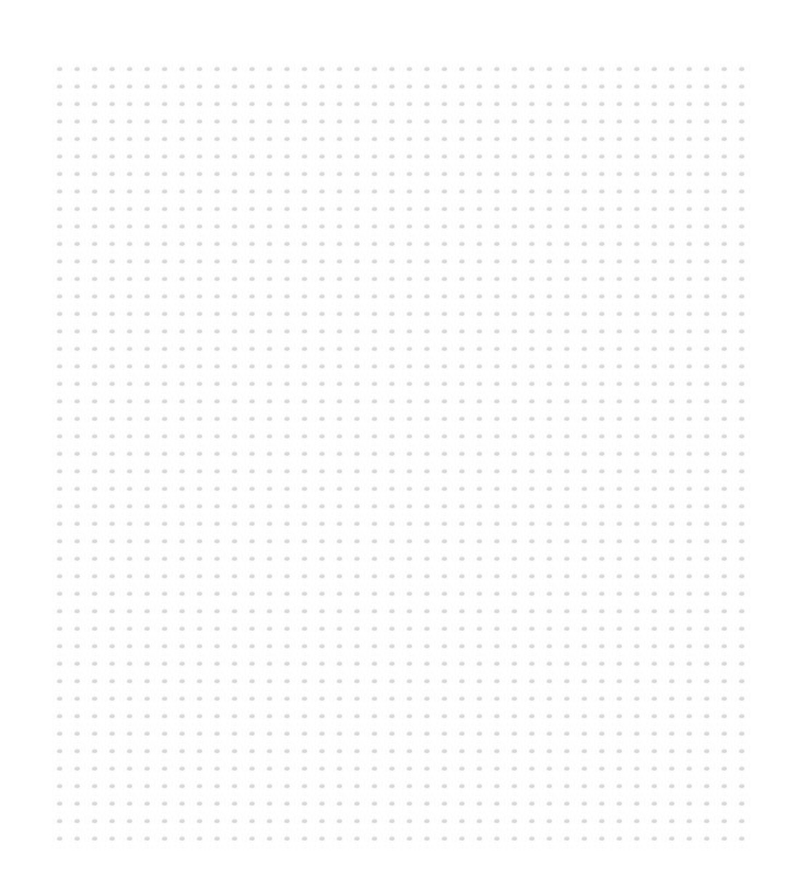 Grid Dots Bullet Journal Printable Paper A4 A5 Letter Size | Etsy