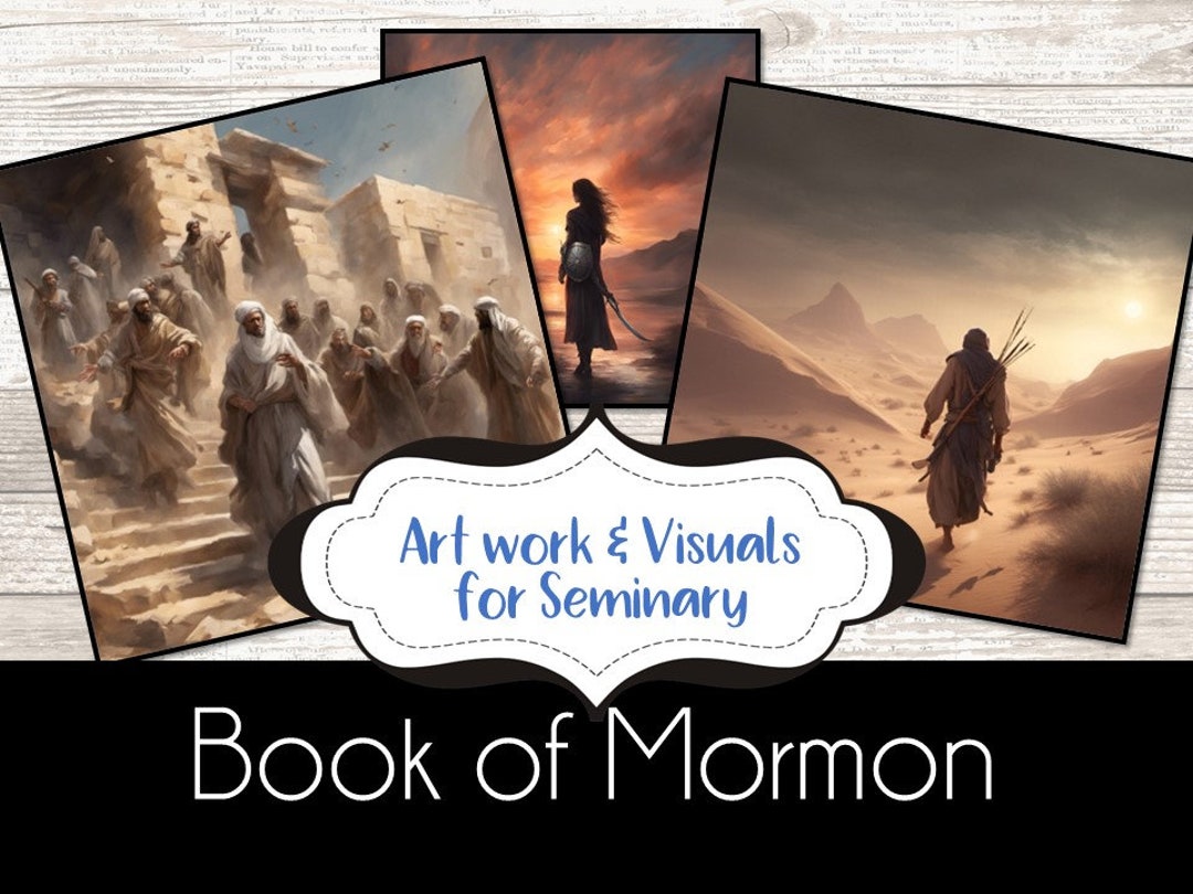 Set 3 - Book of Mormon Art Kit - LDS Seminary Lesson Artwork and ...
