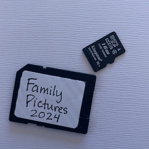 SD Card Labels - Etsy