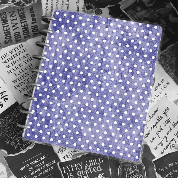 Polka Dot Planner - Etsy