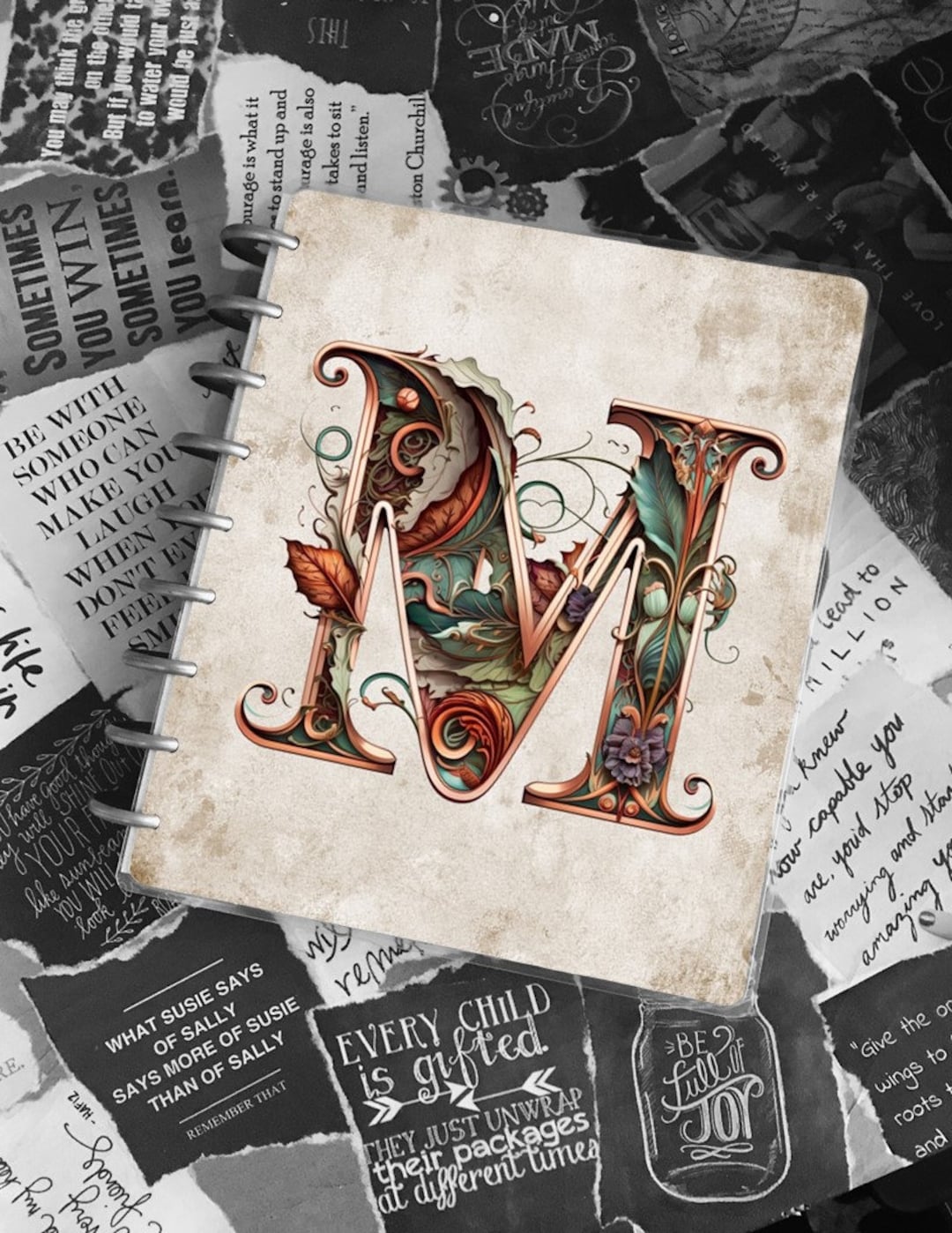 Notebook Cover | Teacher | Happy Planner Cover | Disc Bound Covers ...