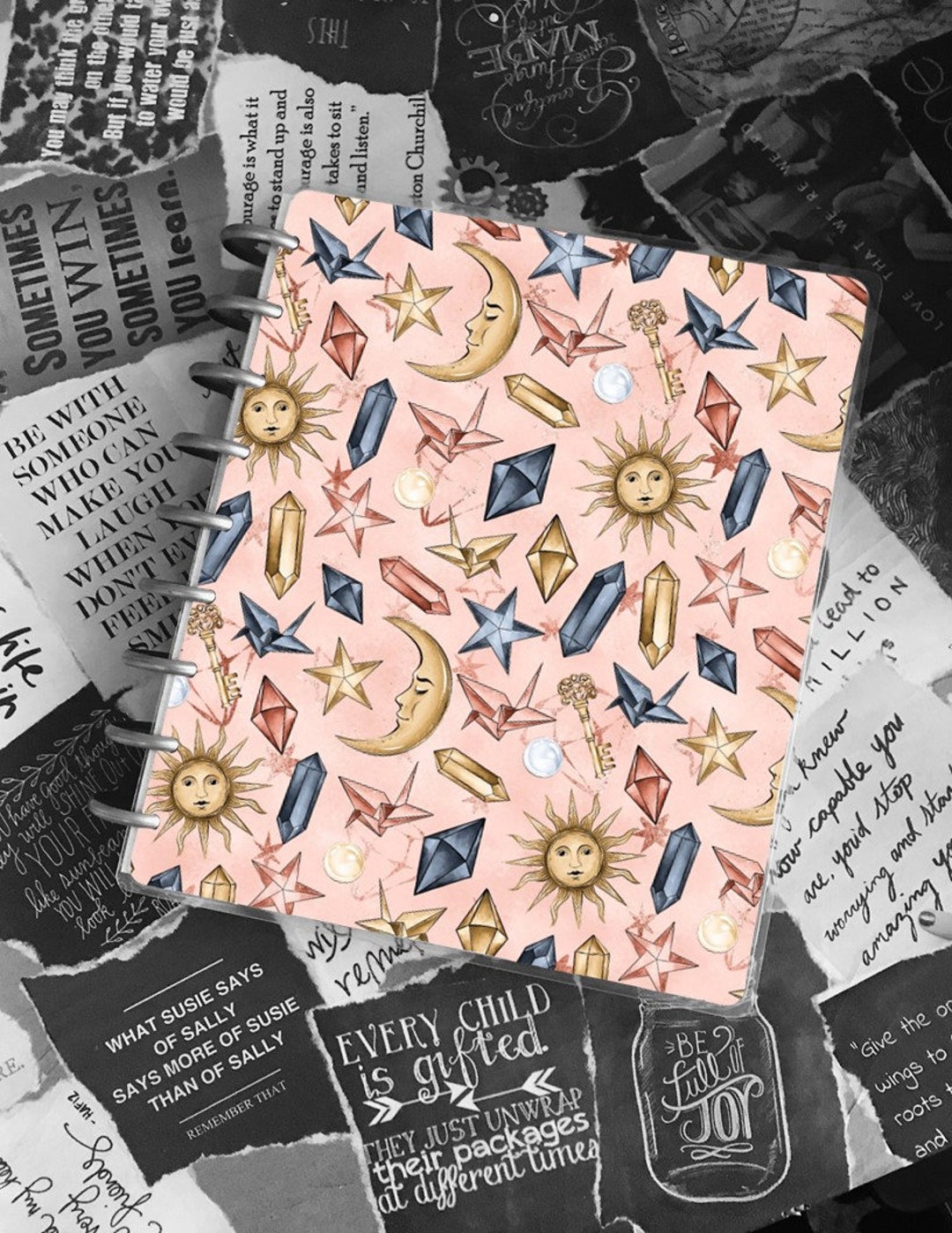 Zodiac Planner Cover - Big Happy - Classic Happy - Mini - Teacher ...