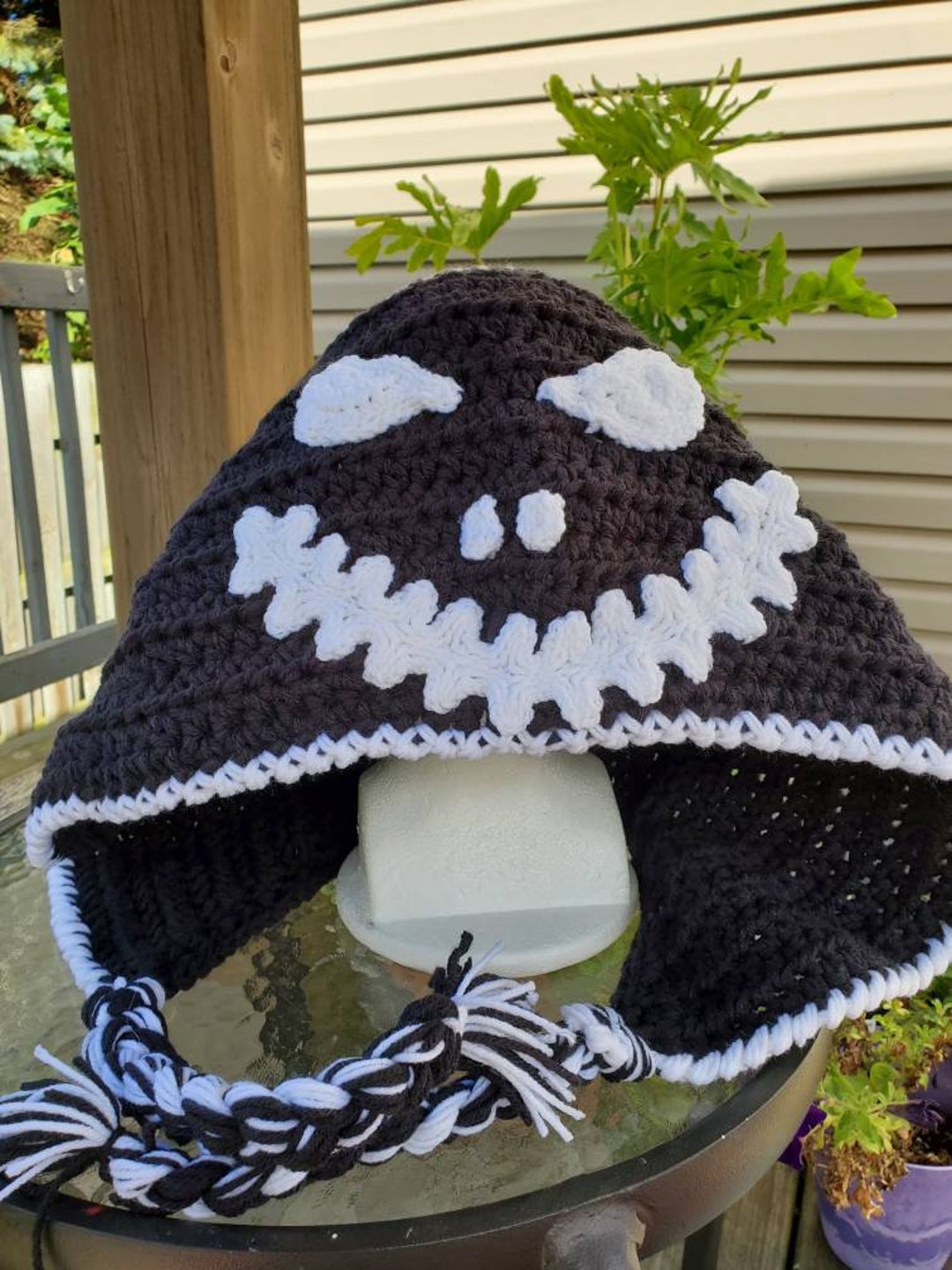 Skeleton Hood, Black Hood, Cosplay Halloween - Etsy