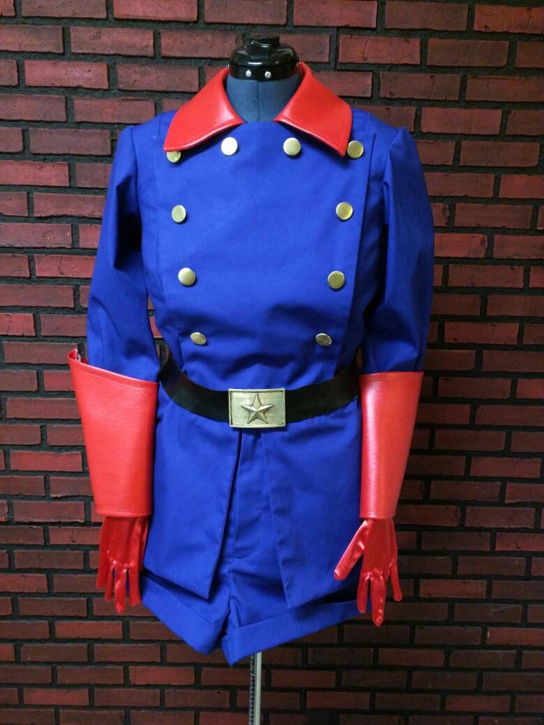 Custom Bucky Barnes Cosplay Costume, Royal Blue Cotton Twill - Etsy