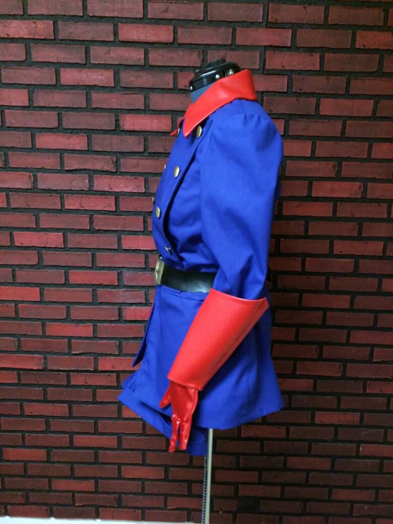 Custom Bucky Barnes Cosplay Costume, Royal Blue Cotton Twill - Etsy