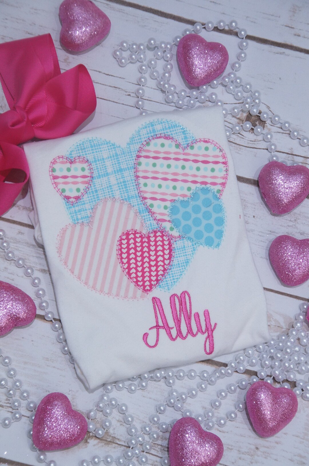 Valentine's Girl Shirt Heart Valentine Shirt Heart Shirt Valentine's ...