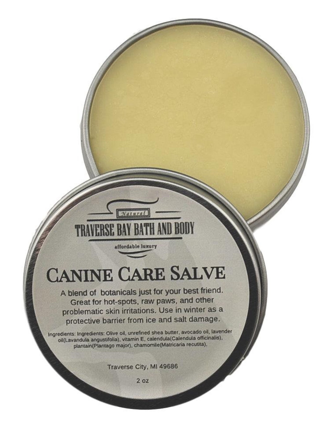 Canine Care Salve 2 Oz. Great for Hot-spots, Raw Winter Paws, and ...