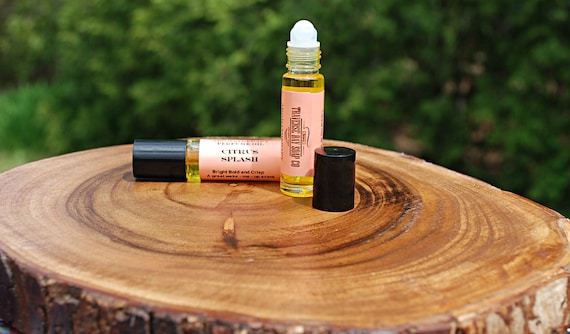 Citrus Splash Perfume Oil Essential Oils Pink Grapefruit - Etsy