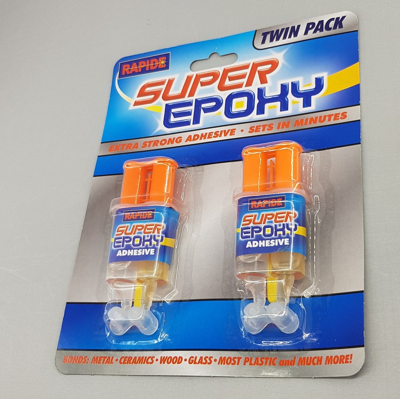 Epoxy Two Part Glue 2 X 6ml Tubes - Etsy UK