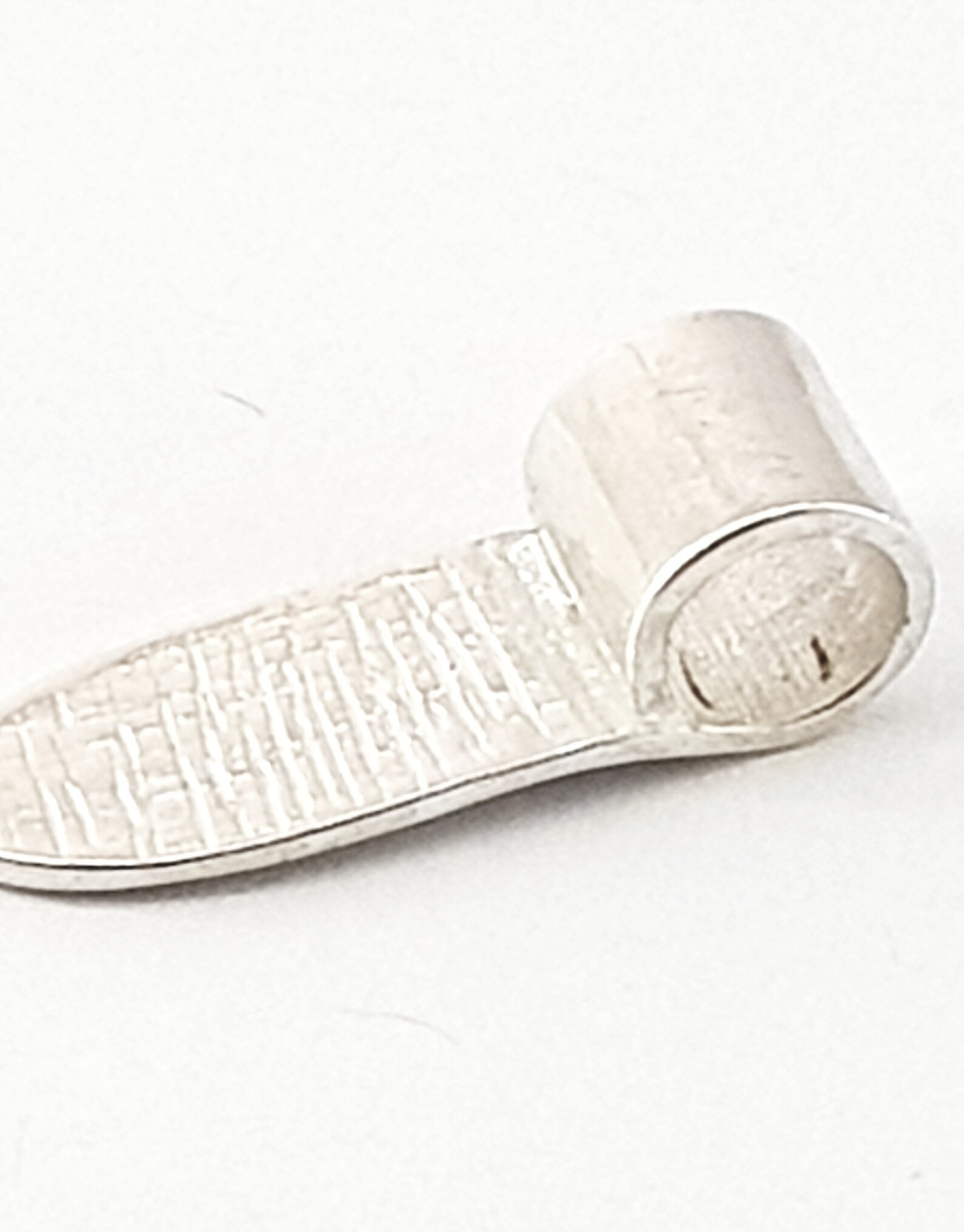 Sterling Silver 925 Pendant Bails, 5 Glue on Bails Roll Top, Tube Top ...