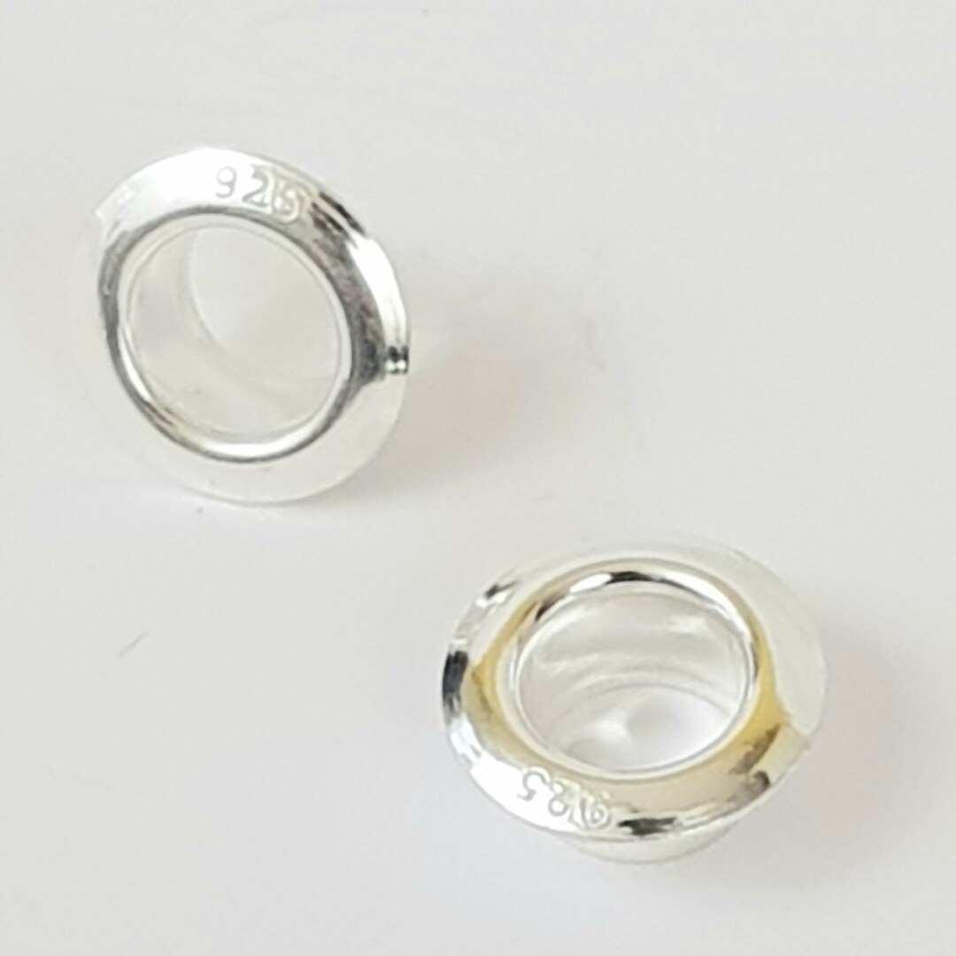 5mm Sterling 925 Silver Bead Core, Grommet, Eyelet, Rivet, Carnation ...