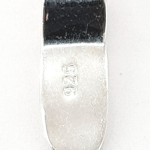 Sterling Silver 925 Pendant Bails, 5 Glue on Bails Roll Top, Tube Top ...