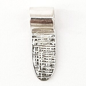 Sterling Silver 925 Pendant Bails, 5 Glue on Bails Roll Top, Tube Top ...