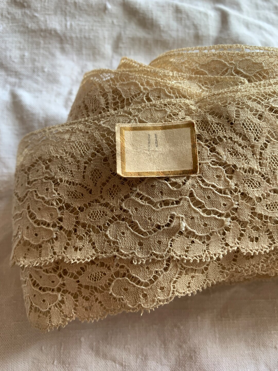 Antique French Lace, 8 Metre Length, Craft Supplies, Costume, Lingerie ...