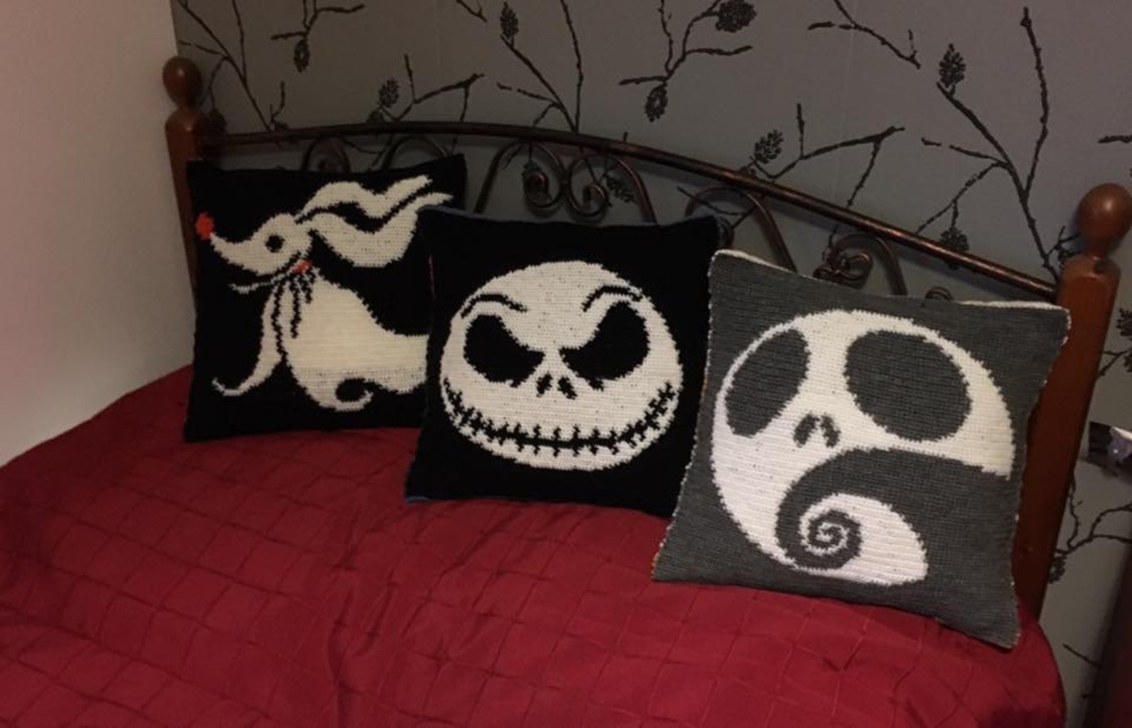 Nightmare Before Christmas Graphghan PATTERN ONLY Bundle With Written ...
