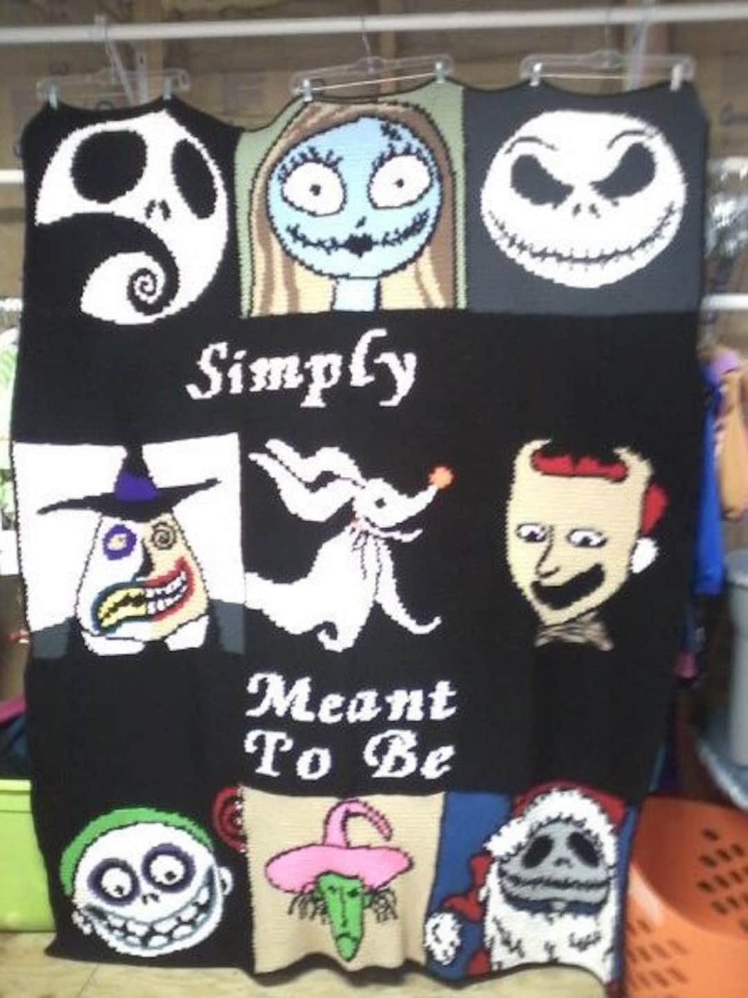 Nightmare Before Christmas Graphghan PATTERN ONLY Bundle With Written ...