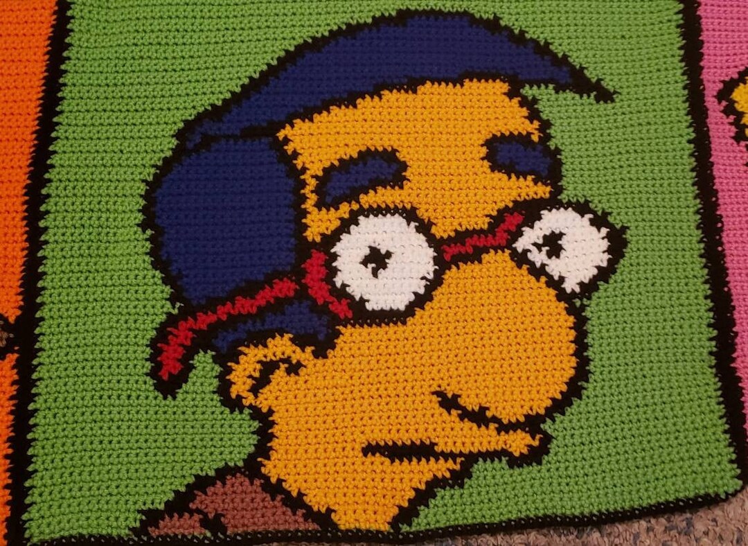 Milhouse PATTERN ONLY With Written Instruction - Etsy Ireland