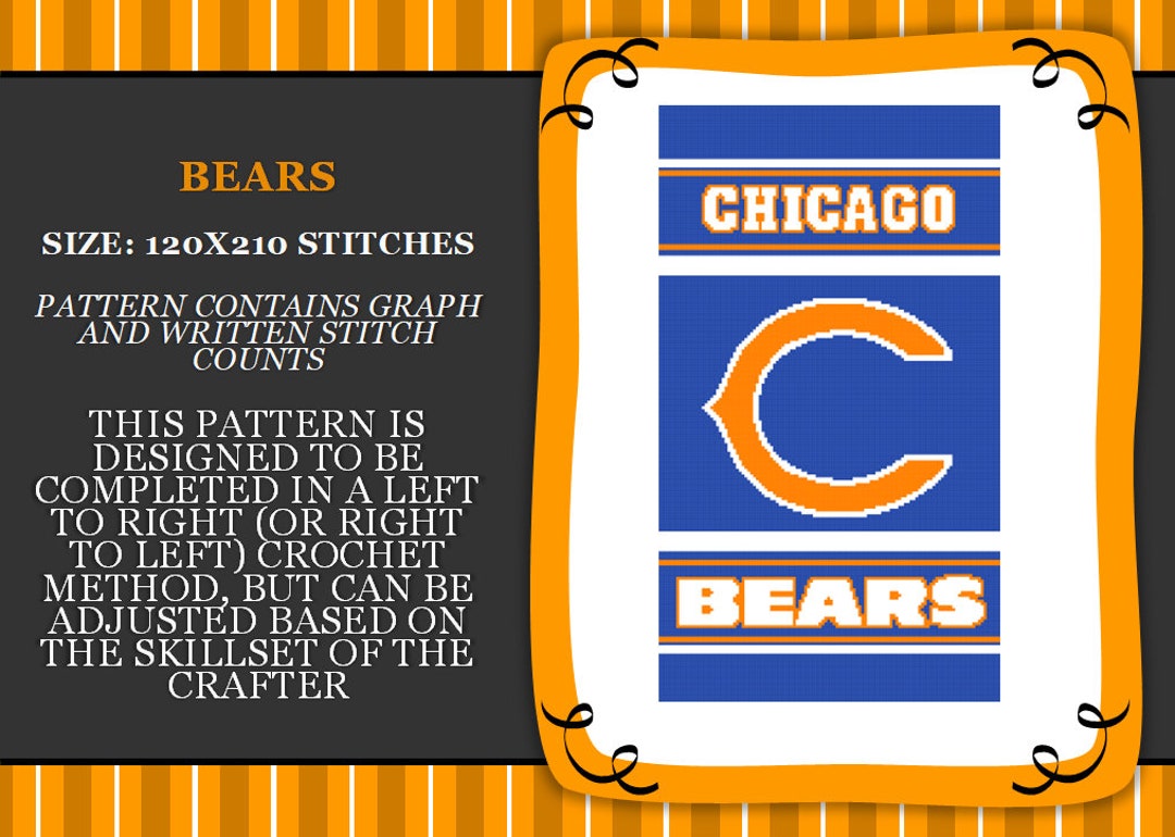 Bears Graph PATTERN ONLY With Written Stitch Counts - Etsy