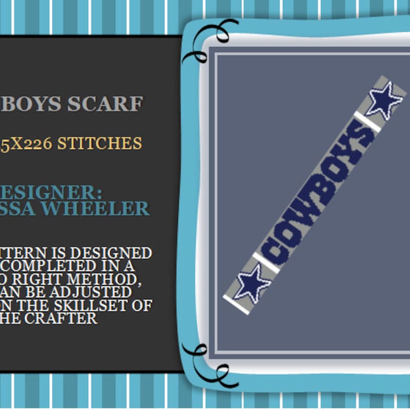 Cowboys Graph - Etsy