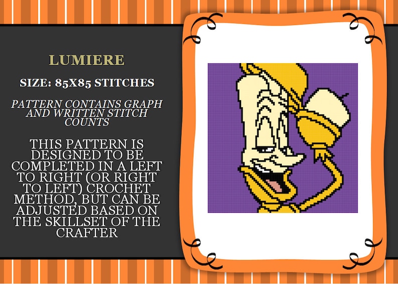 Lumiere Graph PATTERN ONLY With Written Stitch Counts - Etsy