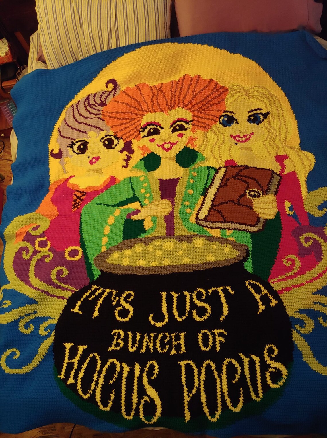Hocus Pocus Graph PATTERN With Written Instruction - Etsy