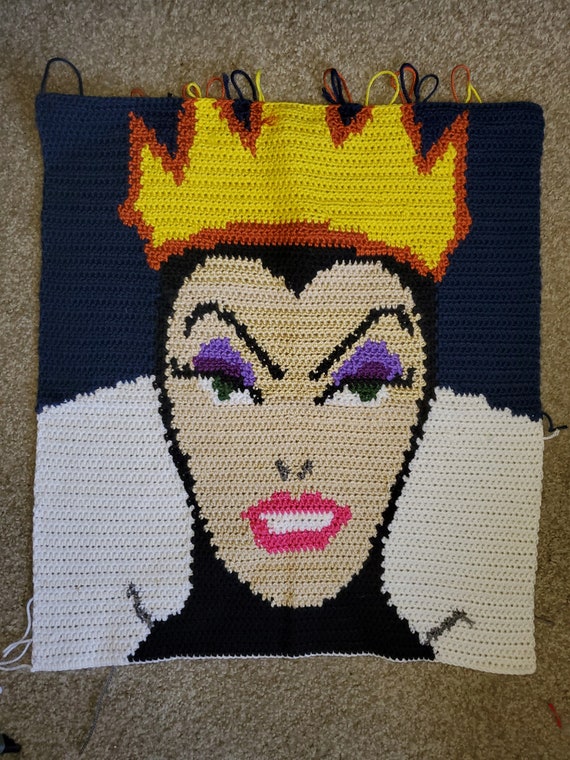 Evil Queen graph PATTERN ONLY with written instruction | Etsy