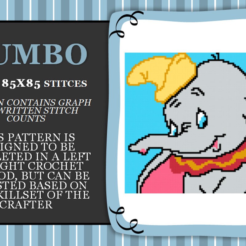 Dumbo Crochet Pattern - Etsy