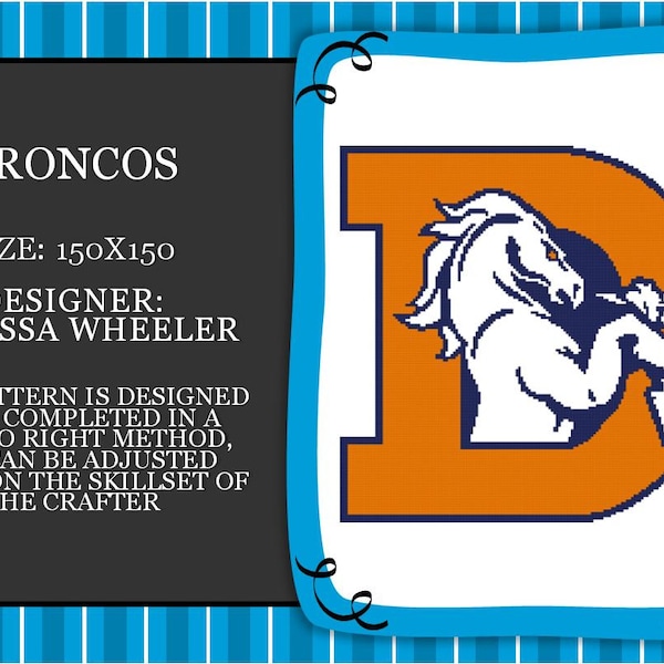 Broncos Crochet - Etsy