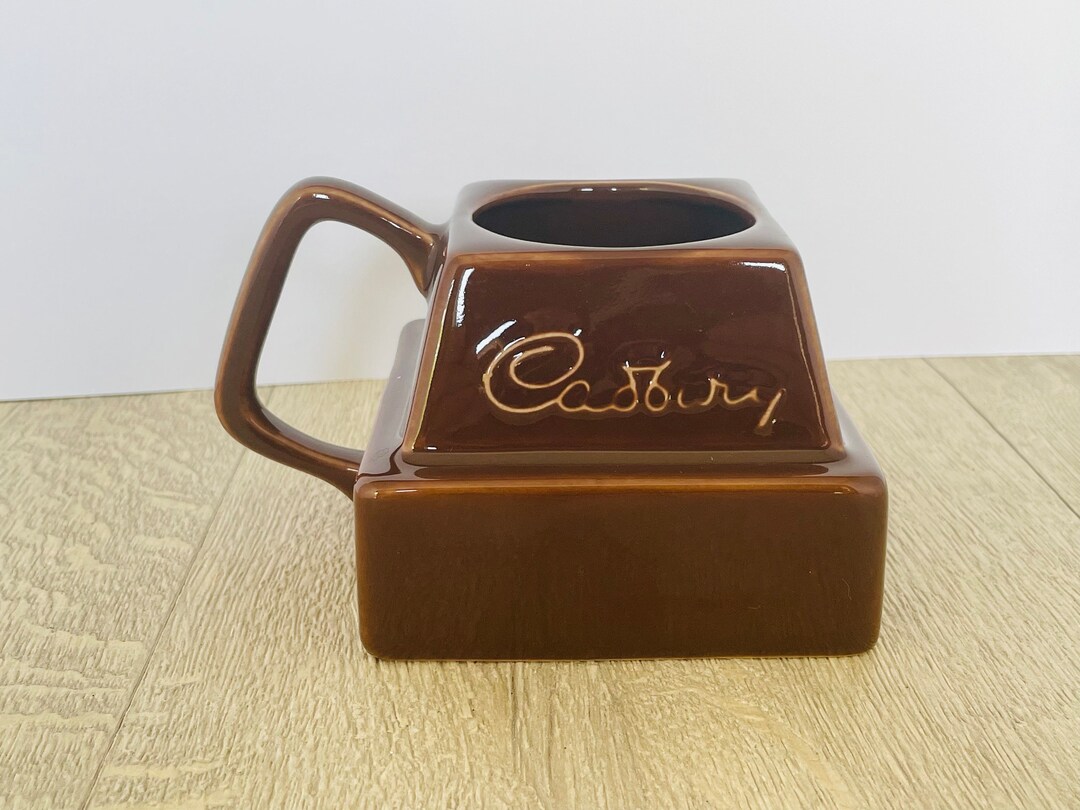 Vintage Cadburys Mug in the Shape of a Chocolate Chunk - Etsy