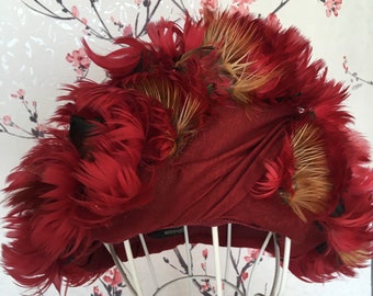 Burgundy Hat | Etsy UK