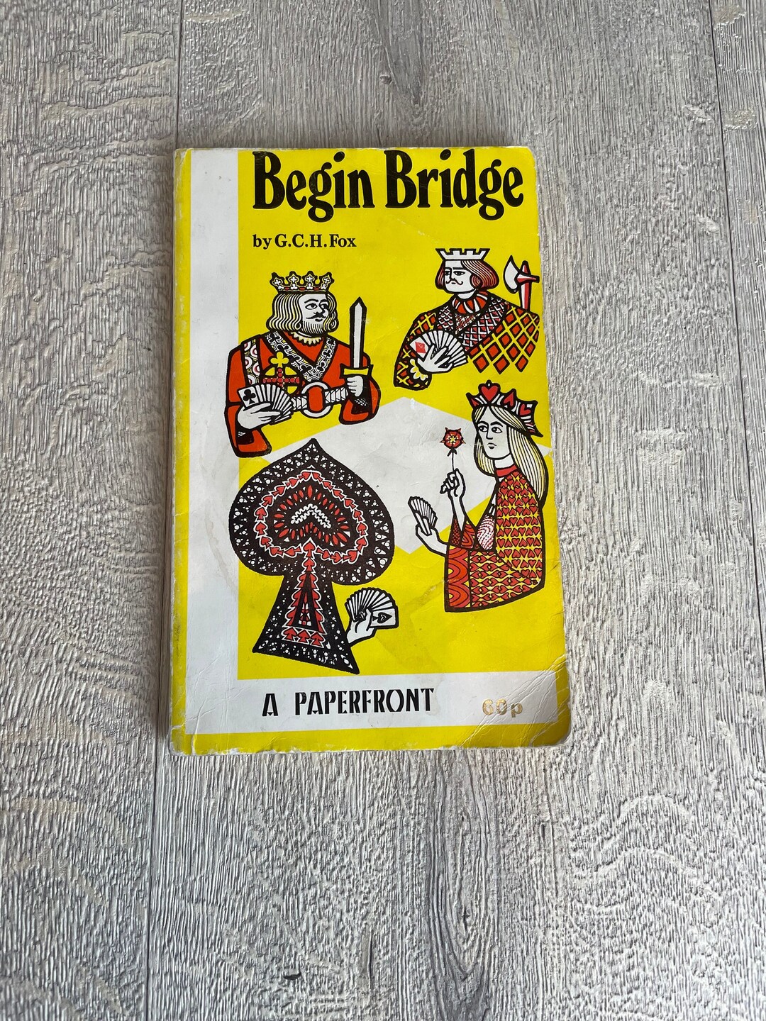 Begin Bridge by G.C.H. Fox Vintage Paperback Book Bridge Card Game ...