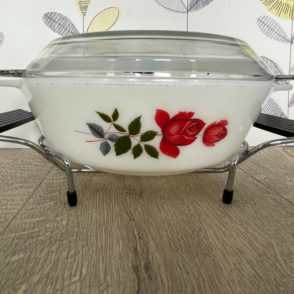 Rose Pyrex - Etsy