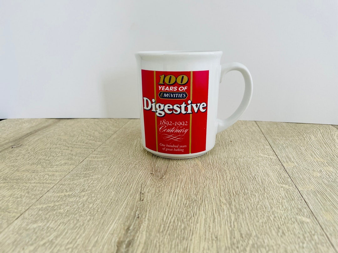 Vintage Mcvitie's Digestive Mug Vintage Biscuit Centenary Advertising ...